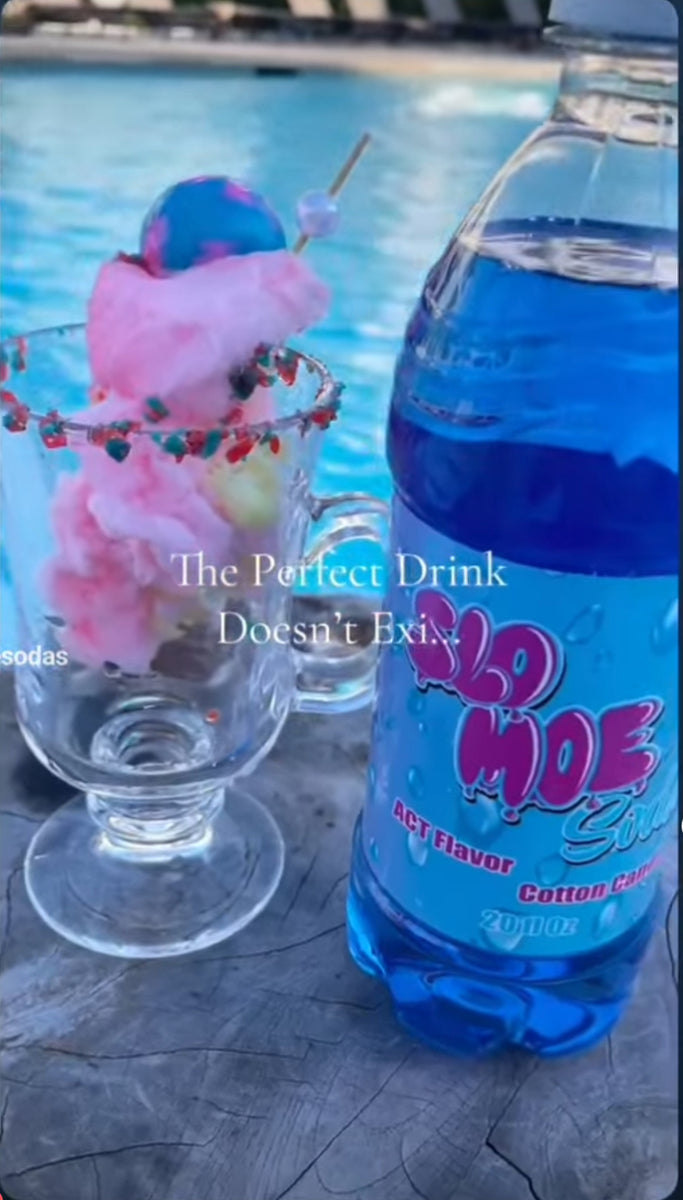 Slo Moe Act Flavor Cotton Candy Soda – Exotic Pop