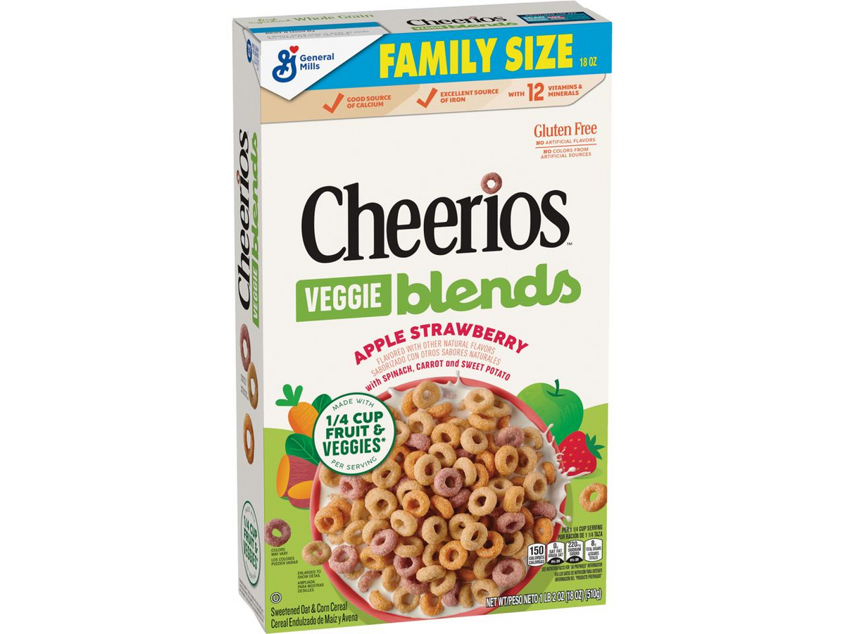 Cheerios Veggie Blends Apple Strawberry – Exotic Pop