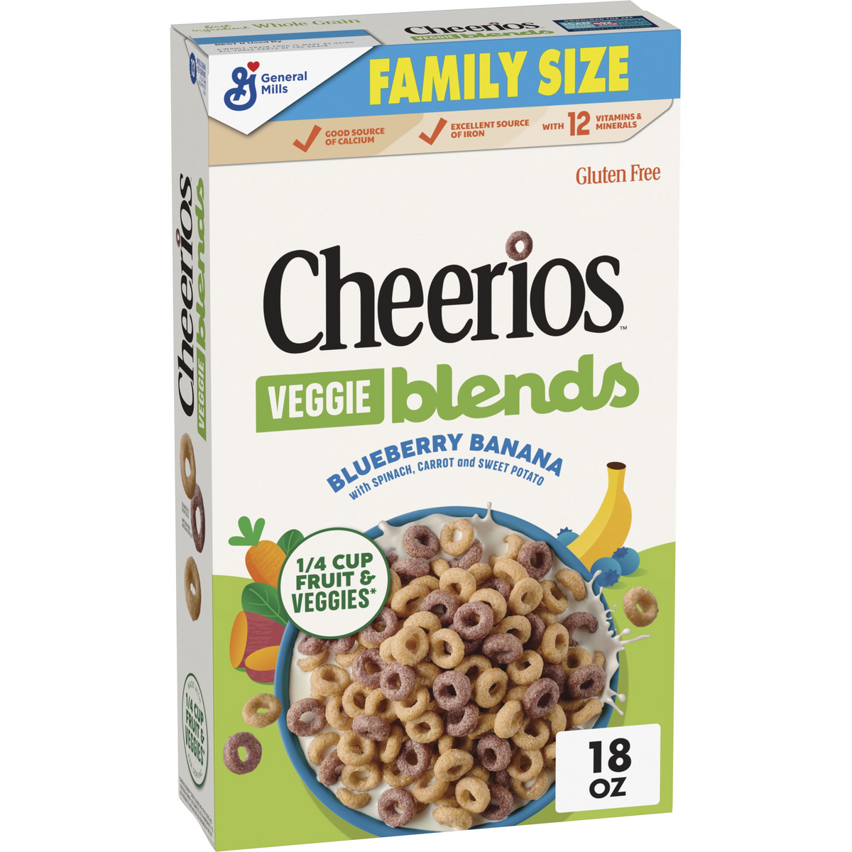 Cheerios Veggie Blends Blueberry Banana – Exotic Pop