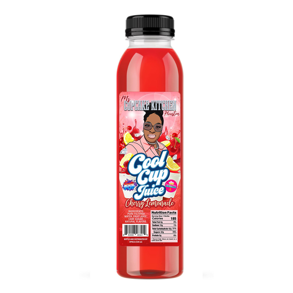 Exotic Pop x Cool Cup Juice Ms Cupcake Kitchen Houston Cherry Lemonade