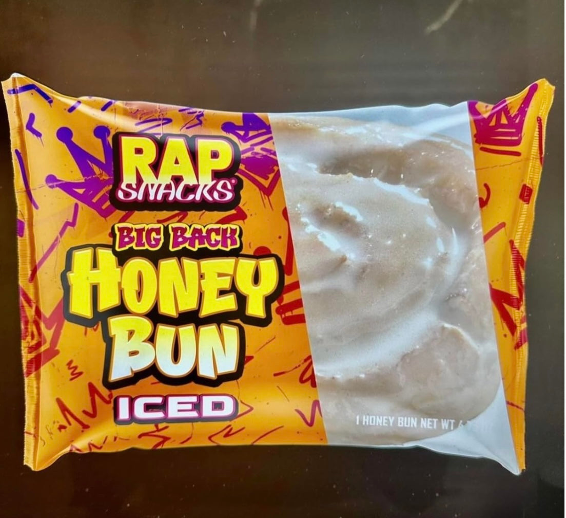 Rap Snacks Jumbo Honey Bun Iced – Exotic Pop