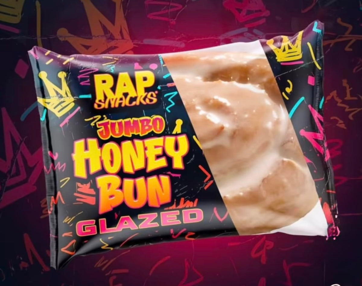 Rap Snacks Jumbo Honey Bun Glazed – Exotic Pop