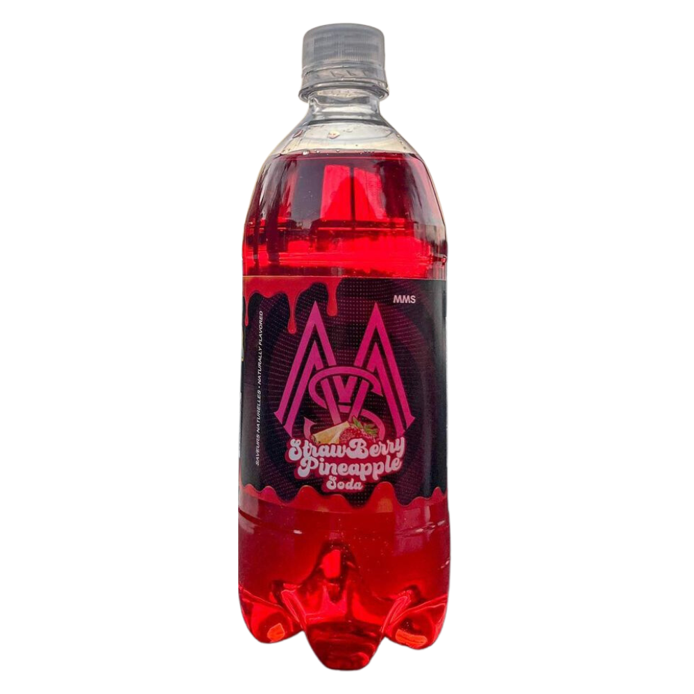 Rap Soda x MVS Strawberry Pineapple Soda – Exotic Pop