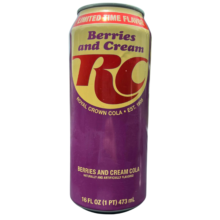 RC Berries And Cream Cola – Exotic Pop